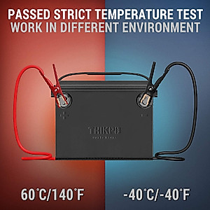 THIKPO G420 Heavy Duty Jumper Cables, Booster Cables with UL-Listed Clamps, High Peak Jumper Cables Kit for Car, SUV and Trucks with up to 6-Liter Gasoline and 4-Liter Diesel Engines