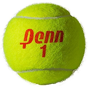 Penn Championship- Regular Duty Felt Pressurized Tennis Balls - 1 Can, 3 Balls