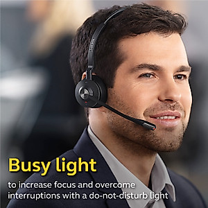 Jabra Engage 65 Wireless Headset, Mono – Telephone Headset with Industry-Leading Wireless Performance, Advanced Noise-Cancelling Microphone, Call Center Headset with All Day Battery Life