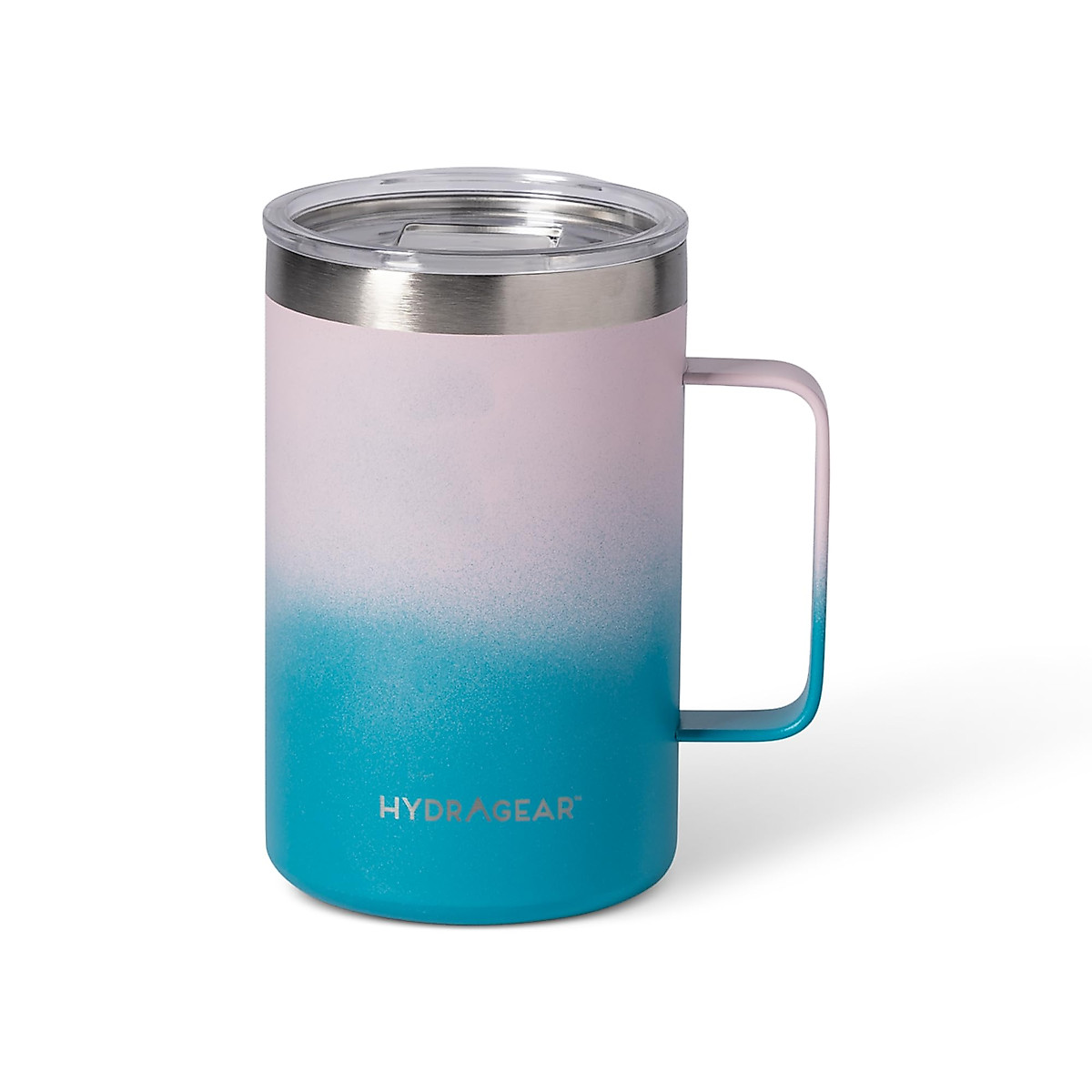 Hydragear Roast Double-Wall Insulated Stainless Steel Mug - 17 Oz - Teal Ombre