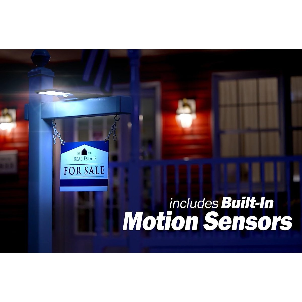Jokari Solar Powered Motion Activated Walkway and Sign Illuminators 2 Pack. Efficiently Light Up Paths or Signage With Eco-Friendly Solar Energy and Intelligent Motion Sensing to Keep Your Family Safe