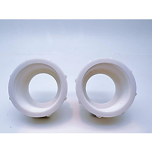 HJUNFSENZ Expandable Molded Flex P-Trap Pipe 1-1/2" (White) | Kitchen Sink drain kit, Garbage Disposers & Bathroom shampoo basin drain