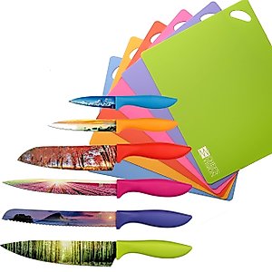Landscape Knife Set Bundle With Slice Bright Flexible Cutting Mats