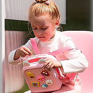 NEWITIN 30 Pairs Magnetic Stud Earrings for Girls Clip on Earrings Hypoallergenic Earrings Non Piercing Girls Earrings Cute Magnetic Earrings for Kids Women