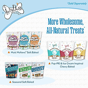 The Lazy Dog Cookie Co. Soft Dog Treats, Operation Drool Overload, Patriotic Dog Cookies for Small, Medium and Large Dogs, Wheat-Free, Baked in The USA, 5 oz. (Pack of 1)