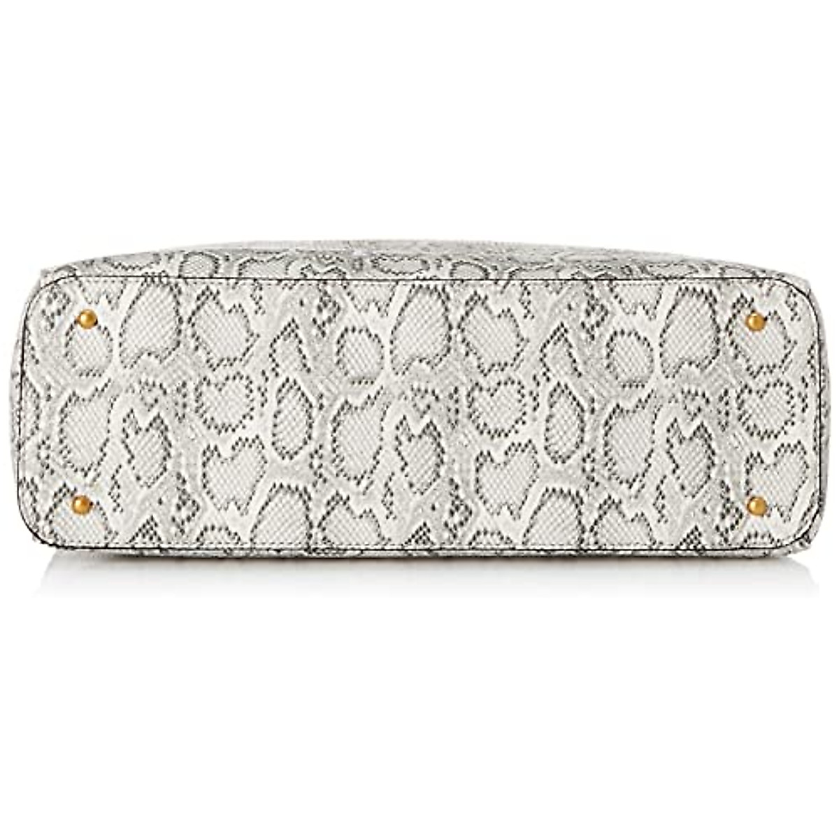 GUESS womens Zadie Logo Girlfriend Tote, Python, one size US