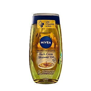 Nivea Shower Oil Natural Caring 200ml From Germany