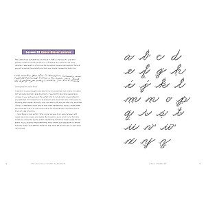 Print and Cursive Handwriting Workbook: 35 Lessons to Improve Your Penmanship