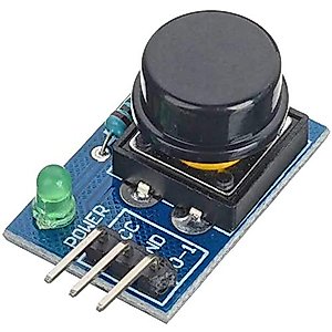 ZYM119 3~6V Independent Key Touch Button Module with LED Power Indicator for Circuit Board
