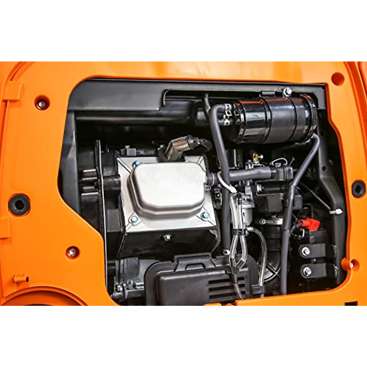 WEN 56400iX 4000-Watt Inverter Generator with Fuel Shut-Off and CO Shutdown Sensor, Black