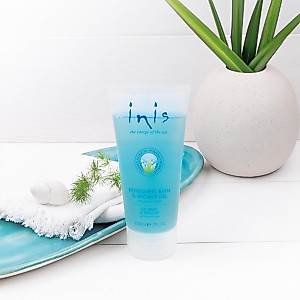 Inis the Energy of the Sea Refreshing Bath and Shower Gel - Unisex Body Wash - Mens Body Wash - Womens Body Wash - Mens Shower Gel - Womens Shower Gel - Body Soap - 7 Fluid Ounce