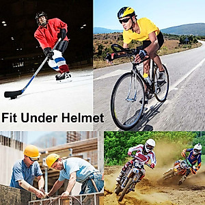 TOPLOR Sweat Wicking Beanie Cap Hat Skull Cap Pirate Hat Bandana Head Wrap for Men and Women Black