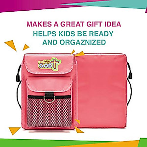 Children's Bible Cover - Pink - Medium Size