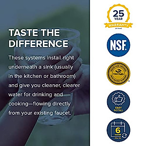 Filtrete Maximum Under Sink Water Filtration System 3US-MAX-S01