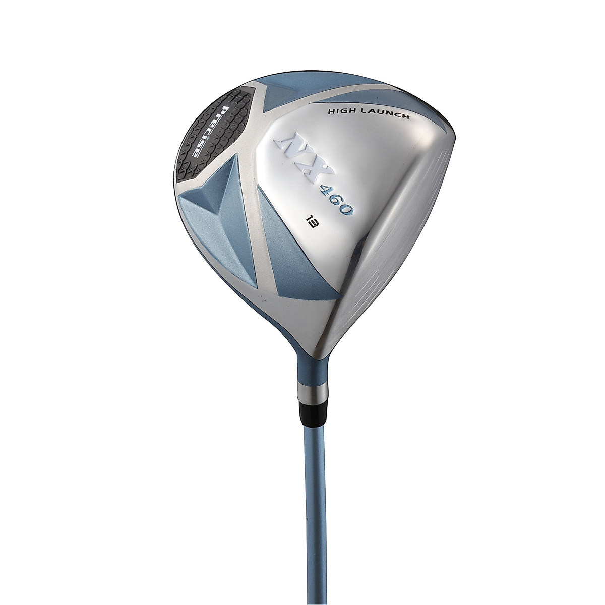 Precise NX460 Ladies Womens Complete Golf Clubs Set Includes Driver, Fairway, Hybrid, 4 Irons, Putter, Bag, 3 H/C's - 2 Sizes - Regular and Petite Size! (Right Hand Petite Size 5'3" and Below)