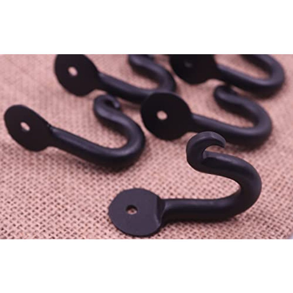 Pack of 20 Large Penny Single Robe Hook 2 Inch Iron Blacksmith Key Holder Towel, Handbags, Hat Hanging Perfect for Bathroom, Kitchen, Living Room by The Metal Magician