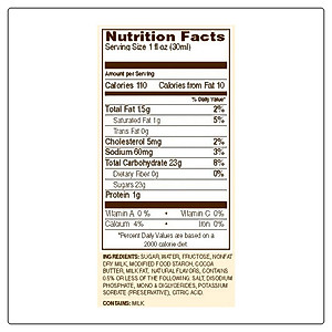 Monin - Gourmet White Chocolate Sauce, Creamy and Buttery, Great for Desserts, Coffee, and Snacks, Gluten-Free, Non-GMO (12 Ounce)