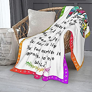 Nana Gifts Nana Birthday Gifts Blanket Nana Gifts from Grandkids Nana Gifts from Granddaughter,Grandson, Nana Throw Blanket Filled with Loving Sentiments, Gifts for Nana Throw Blanket 50” X 60”