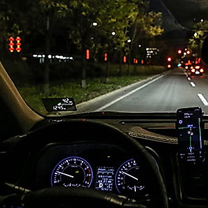 Bishop Tate Car Accessories Head Up Display HUD Warning Electronic Digital Device for Toyota Highlander 2020 2021 2022