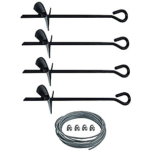 Minute Man Anchor Kit for Storage Shed