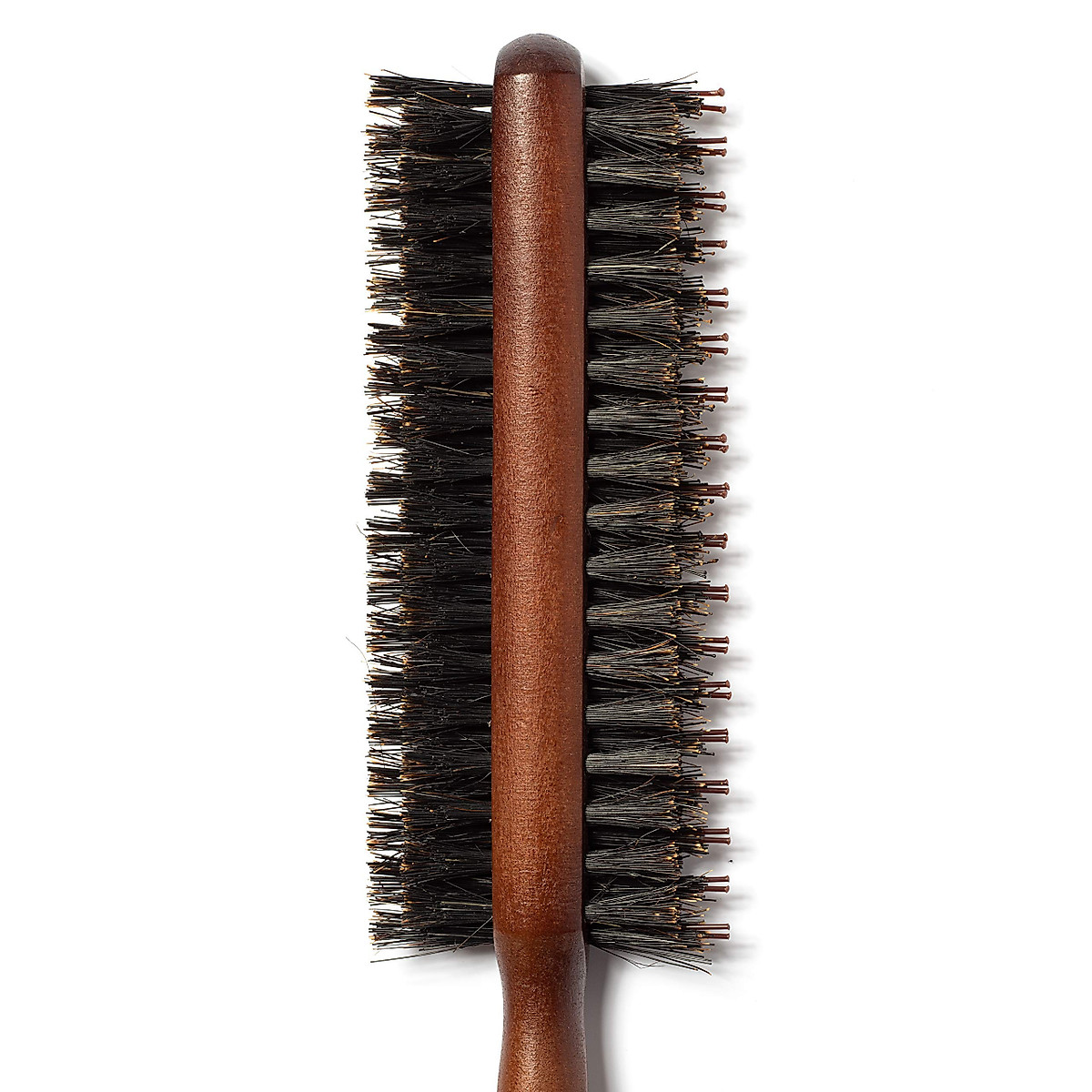 Double Sided Teasing Brush - Boar & Nylon Bristle Teaser Comb with Rat Tail Pick for Hair Sectioning for Edge Control, Backcombing, Smoothing, and Styling Thin & Fine Hair to Create Volume