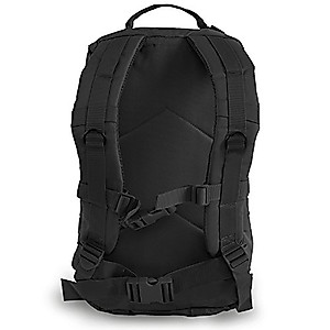 Highland Tactical Men's Vantage Tactical Backpack, Black, One Size