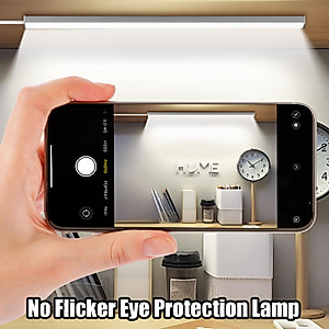 LED Under Cabinet Lighting, Under Cabinet Lights with USB Powered Under Cabinet Lights for Closet Light Bar Under Counter Lighting Work Tables Student Dormitory by Dweptu (Include AC Power Plug)