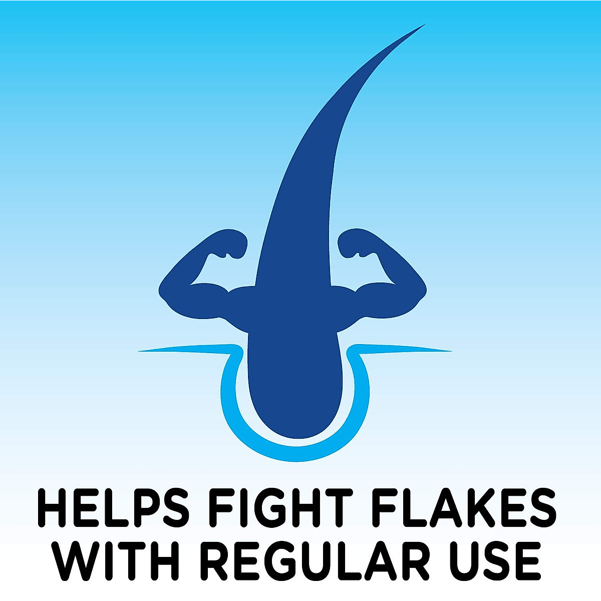 Amazon Brand - Solimo 2-in-1 Dandruff Shampoo & Conditioner, Gentle and pH Balanced, 14.2 fl oz