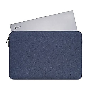 14-15 inch Laptop Sleeve Case for HP Chromebook X360, Dell Latitude 5420 7420 7480/XPS 15 9510 9520/Inspiron 14, Lenovo Ideapad 3 14, ASUS Chromebook Flip 14,Acer Swift X 14 Notebook Bag(NavyBlue)