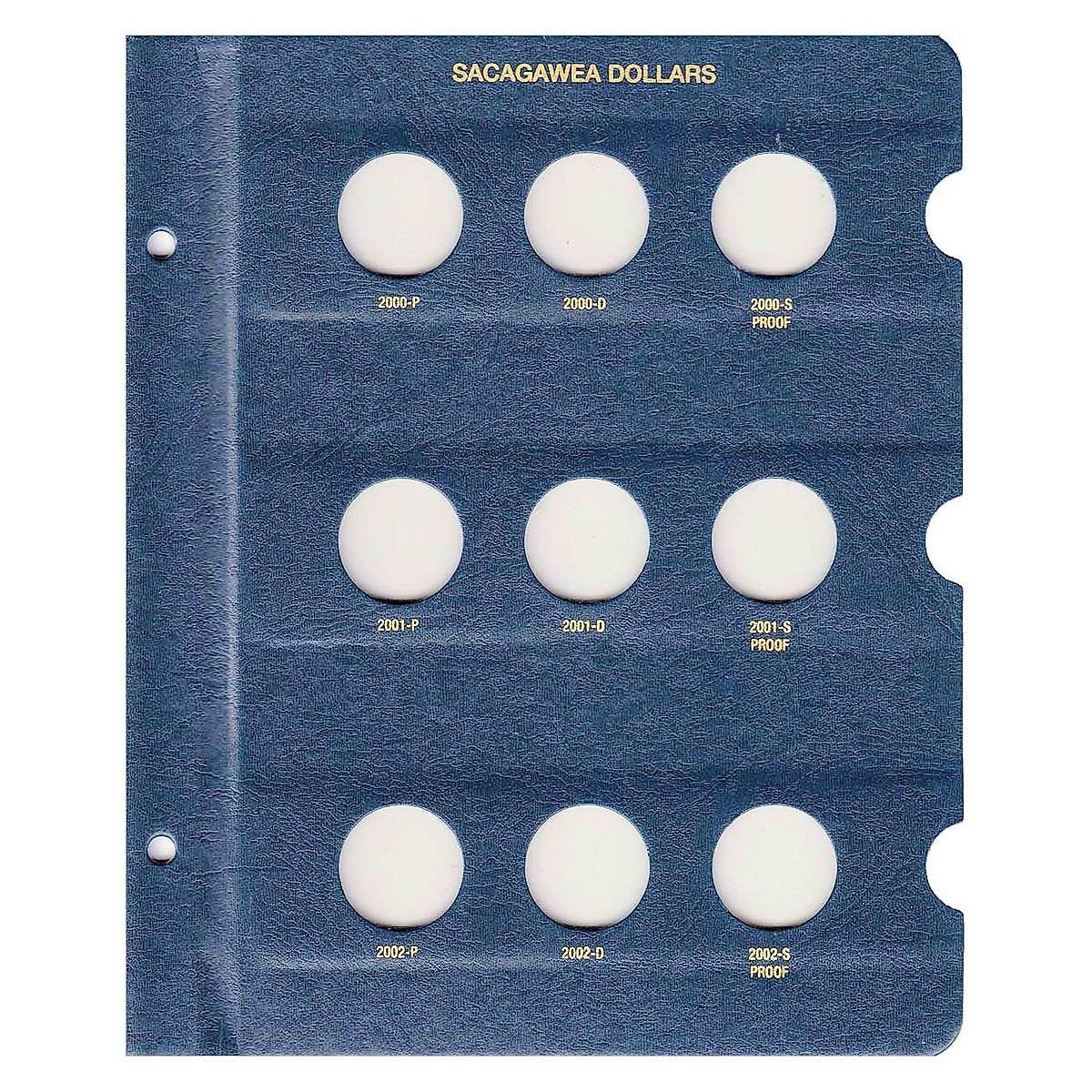 Whitman US Sacagawea Dollar Coin Album 2000 - 2009 #2234