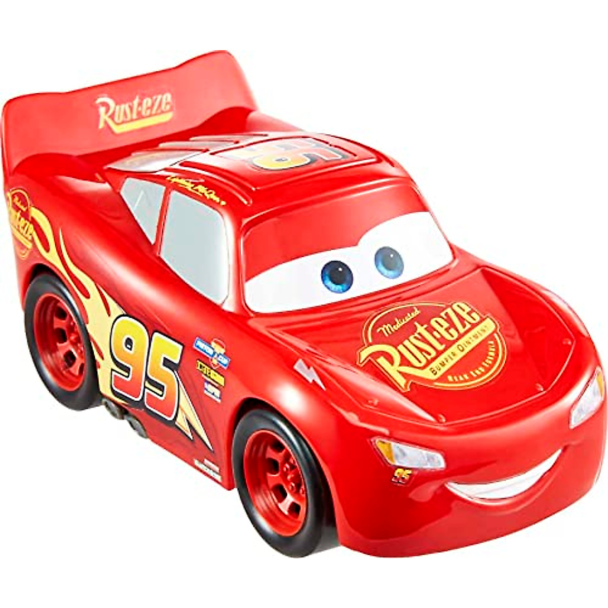 Mattel Pixar Track Talkers Toy Vehicles, Lightning Mcqueen Talking Car, Collectible Character Car, 5.5-Inch