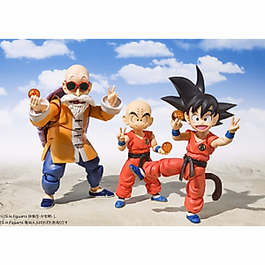 TAMASHII NATIONS S.H.Figuarts Krillin-The Early Years Dragon Ball Action Figures