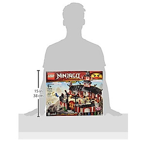 LEGO NINJAGO Legacy Monastery of Spinjitzu 70670 Battle Toy Building Kit Includes Ninja Toy Weapons and Training Equipment for Creative Play (1,070 Pieces)