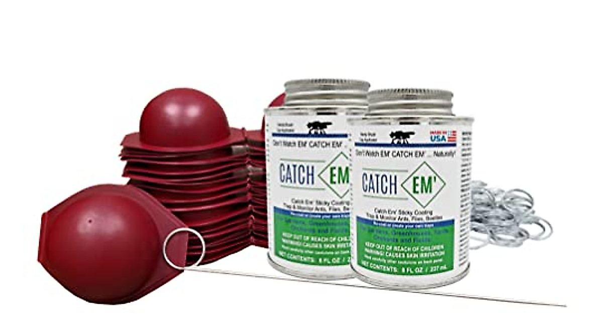 Apple Maggot Trap Kit - Eco-Friendly Pest Control, Made in USA