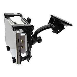 Ramtech Car Truck GPS & Tablet Windshield Mount, Suction Cup Holder with Adjustable Bracket, Fits Device and Magnetic Mount, Compatible with Rand McNally OverDryve 7 8 Pro, Pro II, WMB7