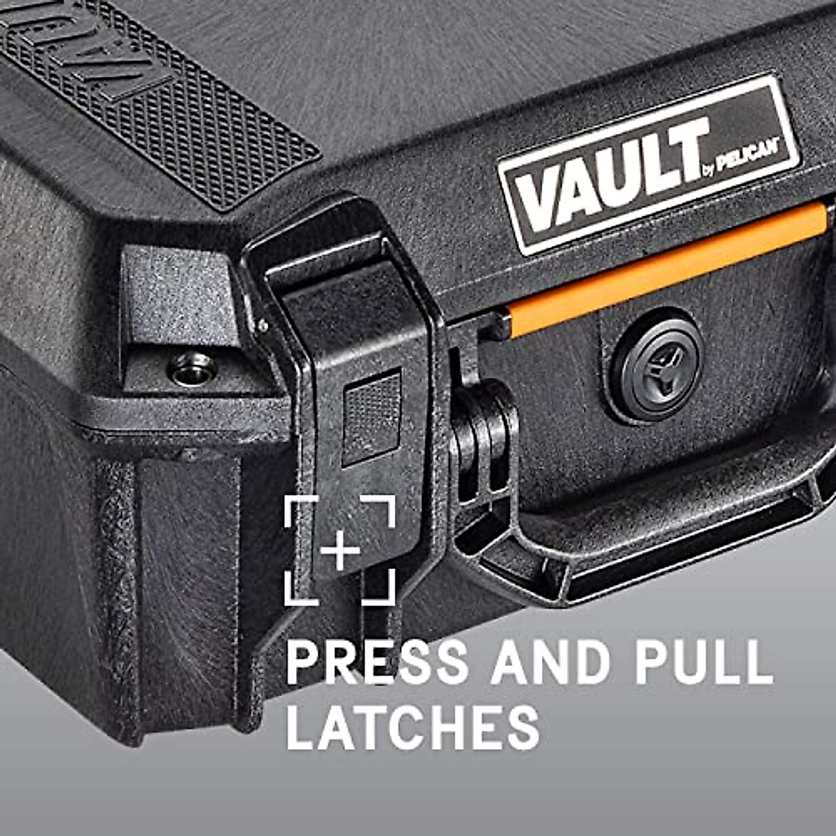 Vault by Pelican - V200 Multi-Purpose Hard Case with Foam (Black)
