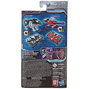 Transformers Toys Generations War for Cybertron: Siege Micromaster Wfc-S18 Soundwave Spy Patrol 2 Pack Action Figure - Adults & Kids Ages 8 & Up, 1.5"