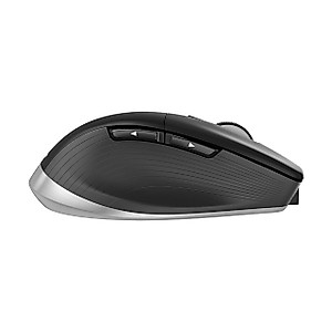 3Dconnexion CadMouse Pro Wireless - Mouse - ergonomic - left-handed - 7 buttons - wireless - Bluetooth, 2.4 GHz - USB wireless receiver