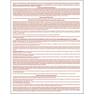 CMS 1500 Claim Forms - HCFA (Version 02/12) 2,500 Sheets, Approved OMB-0938-1197