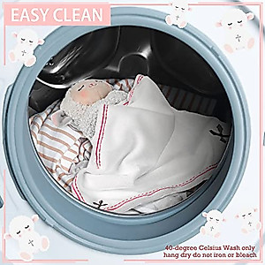 Kinlop Baptism Gifts for Baby Girl Baby Baptism Gifts for Boys Lamb Lovie Security Blankets with Christian Cross for First Communion Bedtime Blessings Gifts Soft Newborn Baby Toy Baby Showers (Pink)