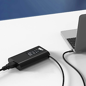 Mackertop Replacement 90W USB C Adapter Charger Compatible with Dell Latitude 11 5175, Latitude 11 5179, Latitude 12 7275, Latitude 13 7370, Dell XPS 12 9250, LA90PM170 0TDK33 TDK3