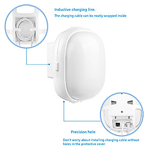 XLTTYWL Google Nest WiFi 6e Router Wall Mount Brackets Holder Stability ABS Protective Case Router Protection for Google Nest WiFi Pro WiFi Mesh Network System(White, 3 Pack)