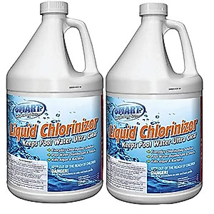 Smart Liquid Chlorine- Pool Chemicals for use as a Pool Chlorine and Pool Shock Treatment. Keep Your Pool Well Maintained and Always Ready to Use! (2 Gallons)