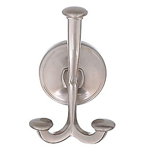 Delta Portman Triple Robe Hook in Satin Nickel