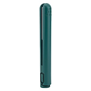 Cordless Auto Hair Curler, Mini Curling Iron, 2 in 1 Hair Straightener Flat Iron Curler Beauty Heating Curler Professional Hair Styling Tool (Green)