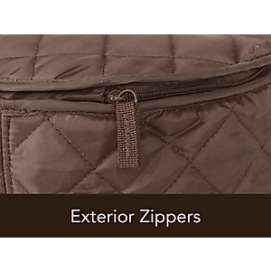 Covermates Keepsakes - Dish Storage - Padded Protection - ID Window - Stain Resistant - Machine Washable - China Storage, Bronze