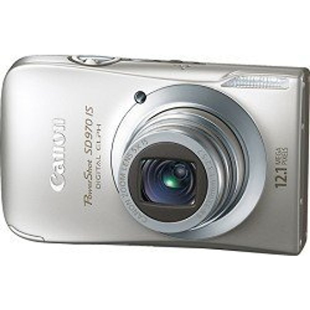 Canon PowerShot SD970IS 12.1 MP Digital Camera with 5x Optical Zoom and 3.0-inch LCD (Silver)