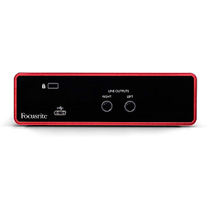 Focusrite Scarlett Solo 2x2 USB Audio Interface Full Studio Bundle with Creative Music Production Software Kit and Eris E5 Pair 2-Way Studio Monitors and 1/4” Instrument Cables