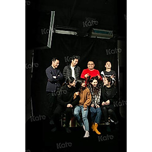 Kate 10ft×12ft Solid Black Backdrop Portrait Background for Photography Studio