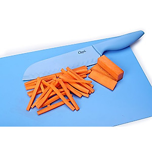 Ozeri Elite Chef 17-Piece Stainless Steel Knife & Cutting Mat Set, in Color
